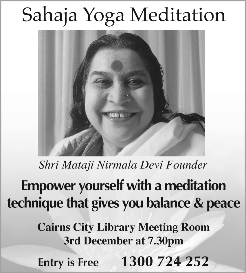 Sahaja Yoga Program in Cairns | Light of Love – Sahaja Yoga Meditation ...